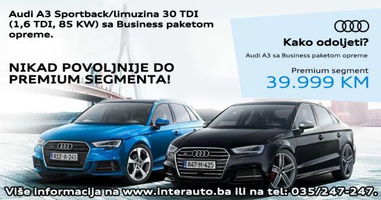 Inter Auto Tuzla – Vaš Audi partner! – INTER AUTO zauzima vodeće mjesto ...